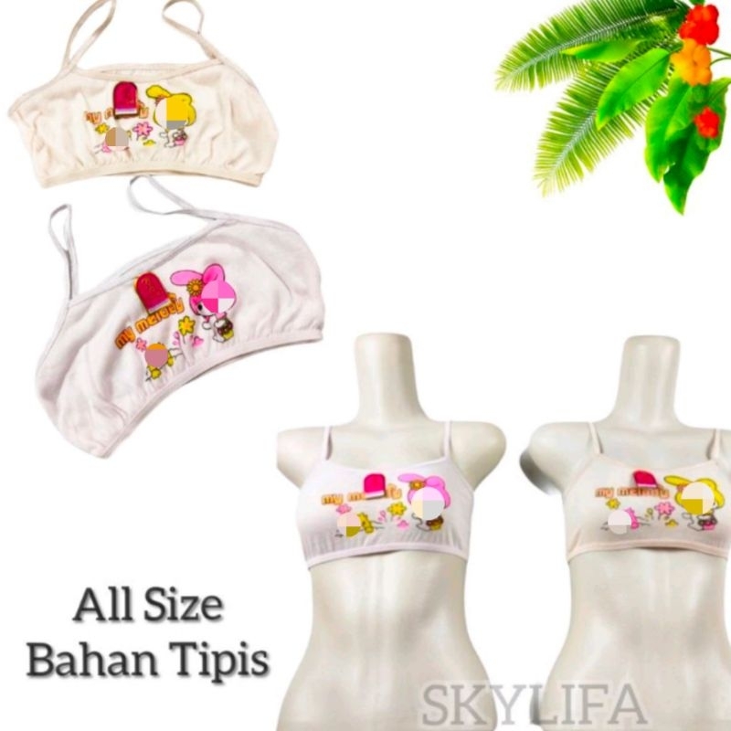 Jual 4 PCS Bra Bh Mini set Miniset Perempuan Cewek anak remaja murah ...