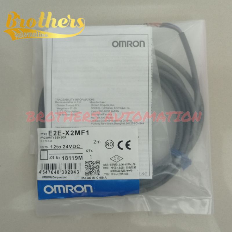 Jual Proximity Sensor E2E-X2MF1 2m Omron | Shopee Indonesia