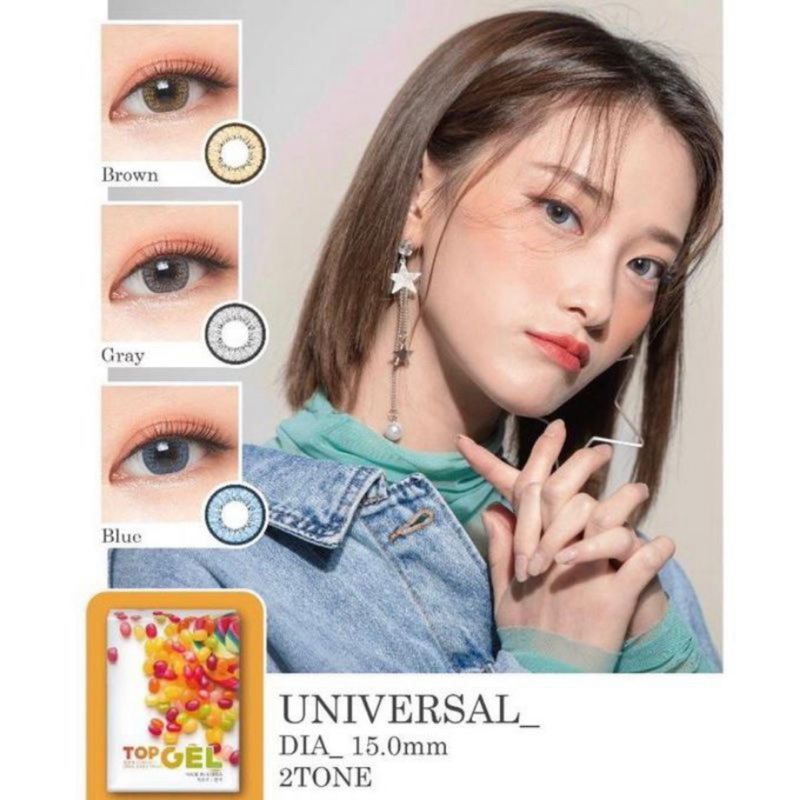 Jual Softlens TOPGEL UNIVERSAL 15 MM Normal & Minus (-0,50 S/D -10,00 ...