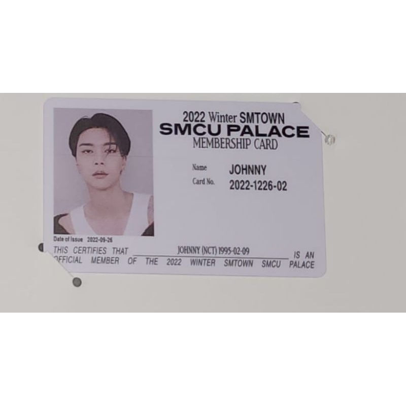 Jual SMCU Membership Card Id Johnny (BOOKED) | Shopee Indonesia