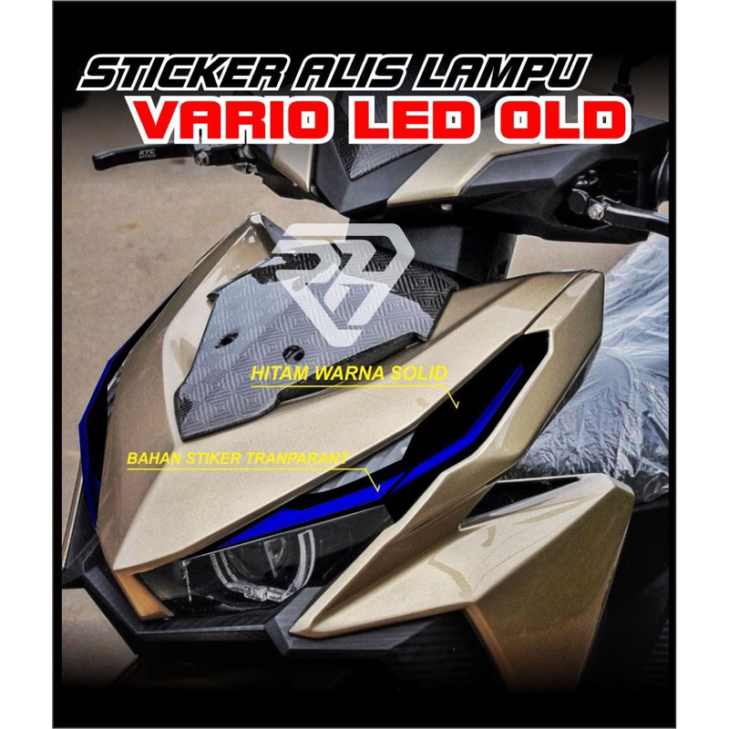 Jual cutting sticker alis depan vario led OLD(2015-2017) | Shopee Indonesia
