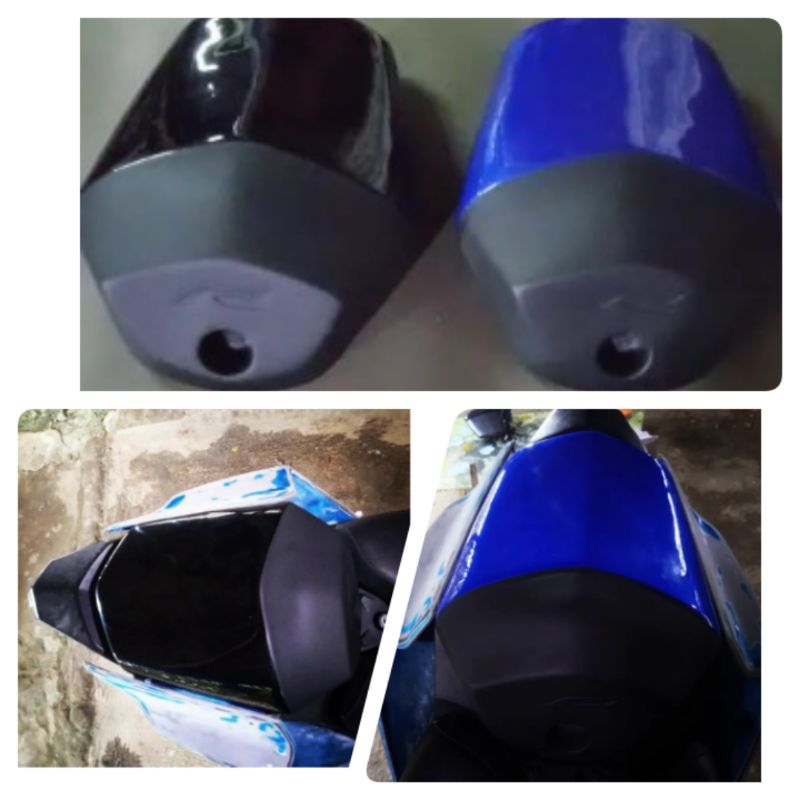 Jual Single Seat R15 V3 Model R1M biru hitam glossy | Shopee Indonesia