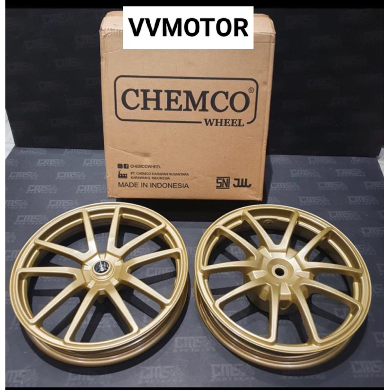 Jual VELG RACING MIO M3/MIO Z/FINO 125/SOUL GT 125/GEAR 125 CHEMCO EVO ...
