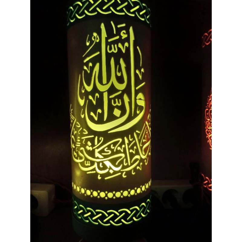 Jual Lampu hias pipa PVC Kaligrafi Al-Talaq | Shopee Indonesia
