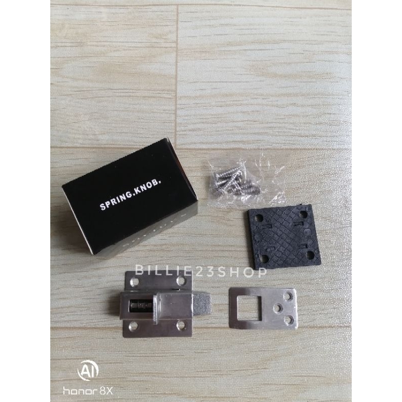 Jual Grendel Jendela/Kayu/Grendel Pintu/Slot Kodok/Spring Knife Soligen ...