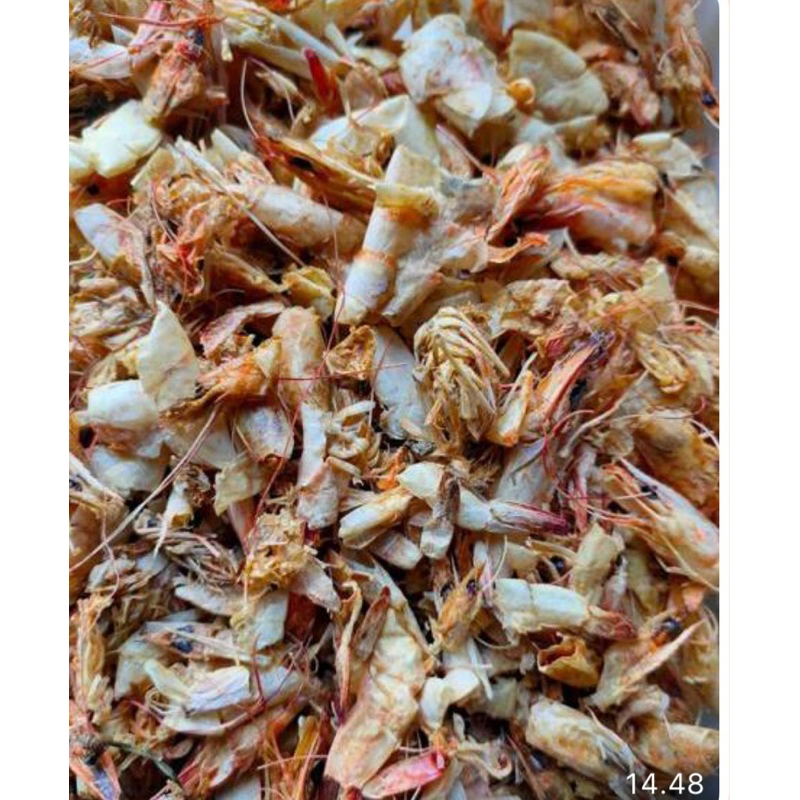 Jual Kepala Udang Laut KERING kemasan 1 kg / pakan ternak / tepung ...