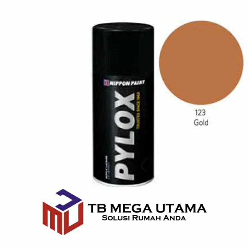 Jual Pylox 123 Gold 300 cc | Cat Semprot Spray | Shopee Indonesia