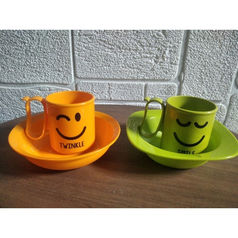 Jual Mug Emoticon 300ml Tupperware | Shopee Indonesia