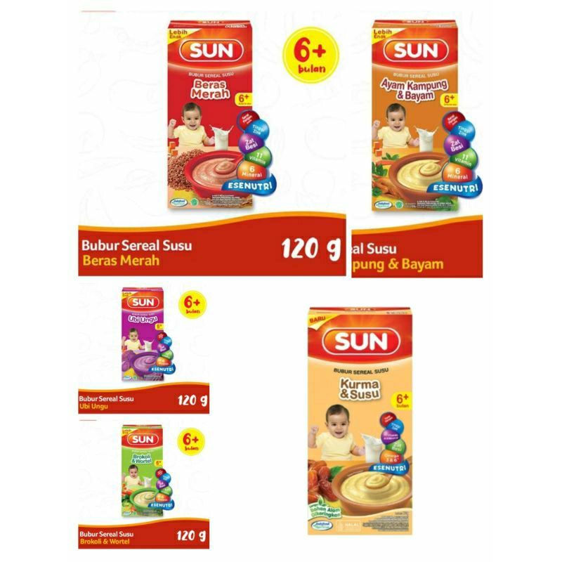 Jual SUN BUBUR SEREAL 6 BULAN KE ATAS | Shopee Indonesia