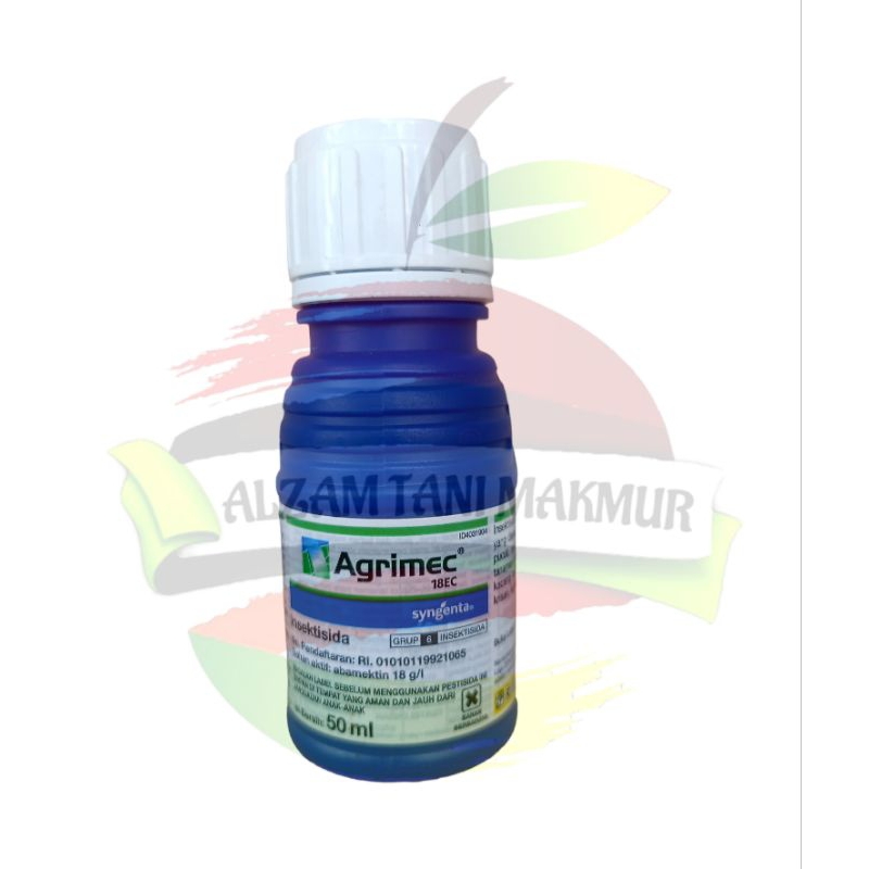 Jual Insektisida Pembasmi Hama AGRIMEC 18 EC isi 50ml Bahan Aktif ABAMEKTIN 18g/liter | Shopee ...