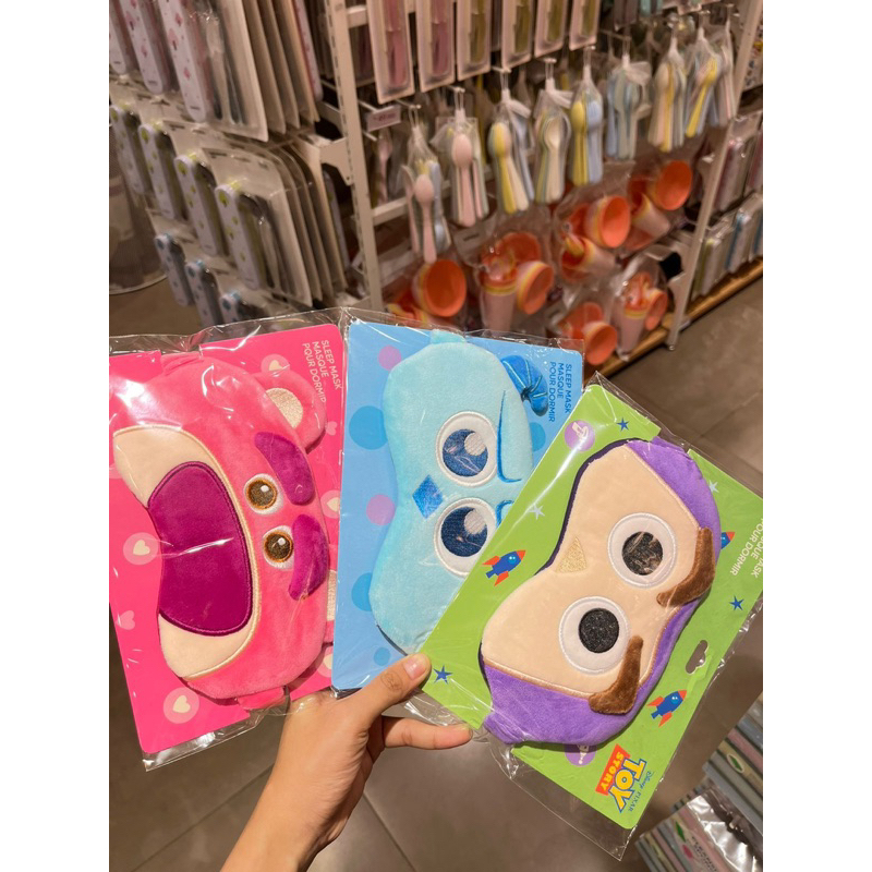 Jual SLEEP MASK MINISO TOY STORY BUZZ LOTSO ALIEN PENUTUP MATA KETIKA ...