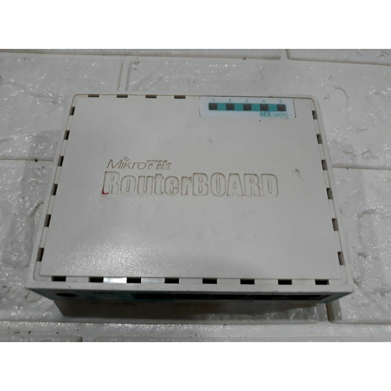 Jual Mikrotik RouterBoard HEX Lite RB750R2 Normal | Shopee Indonesia