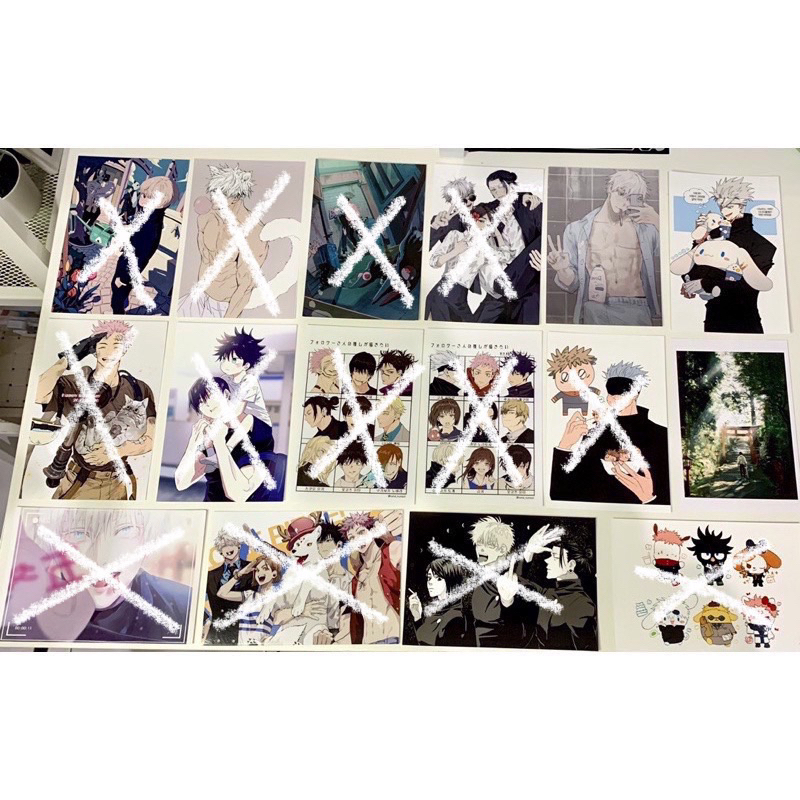 Jual [WTS ] PBOX IBON POSTCARD ANIMERCH FANART JJK JUJUTSU KAISEN ...