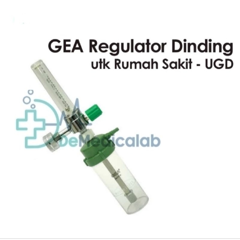 Jual Regulator Oksigen Dinding - Regulator Oxygen Wall - Medical ...