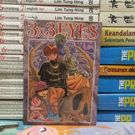 Jual KOMIK ORIGINAL 3x3 EYES VOLUME 21 YUZO TAKADA BEKAS | Shopee Indonesia