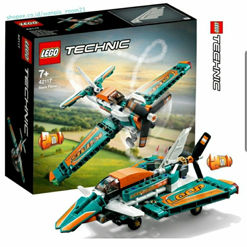 Jual LEGO Technic Pesawat 42117 Race Plane Toy 2 in 1 | Shopee Indonesia