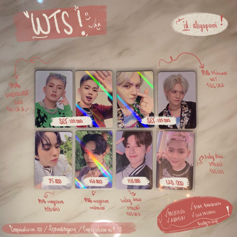 Jual POB MAKESTAR TSS CH 2 HYUNSUK & YOSHI SET, POB 2ND MAGAZINE ...