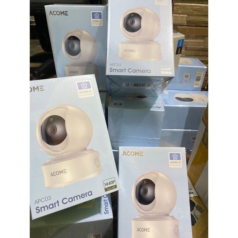 Jual ACOME APC03 kamera smart CCTV camera audio full HD 1440p no blind ...