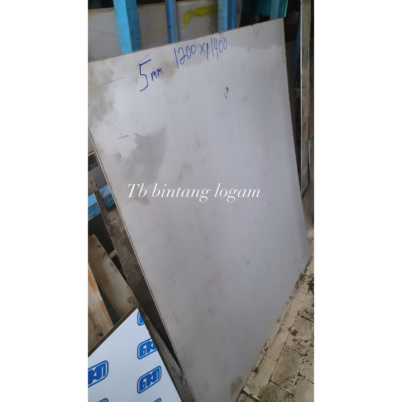 Jual Plat stainless steel 5mm, SUS 304 | Tebal 0.5cm | bisa CUSTOM ...