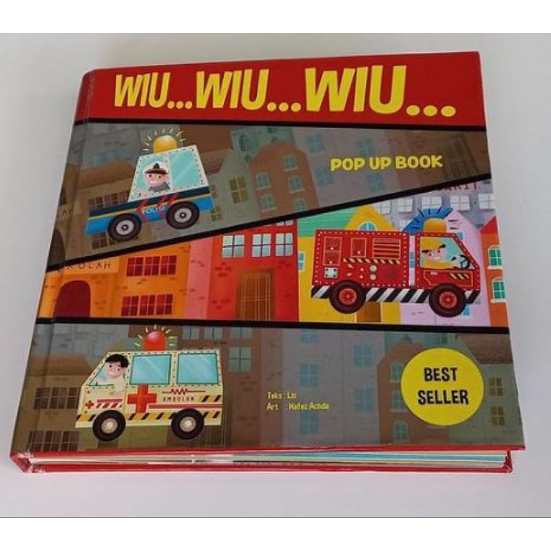 Jual buku anak pop-up book wiu wiu wiu by impian studio | Shopee Indonesia