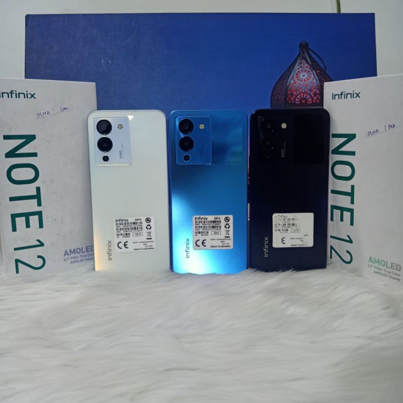 Jual Infinix Note 12 8/256 Second Fullset Bekas Garansi Resmi | Shopee ...