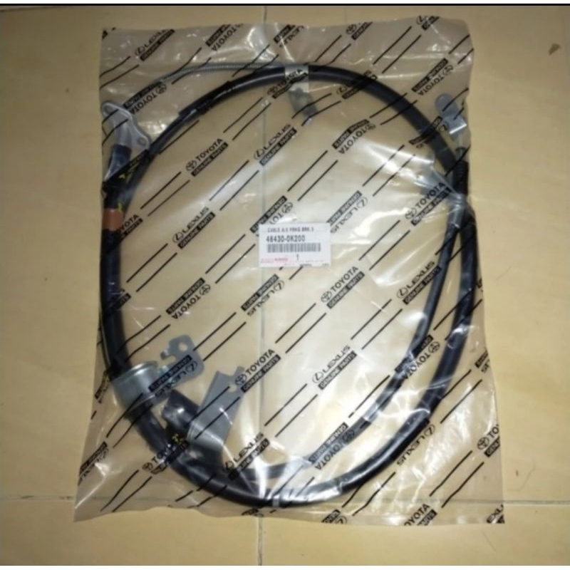 Jual kabel rem tangan kiri belakang toyota innova reborn original ...