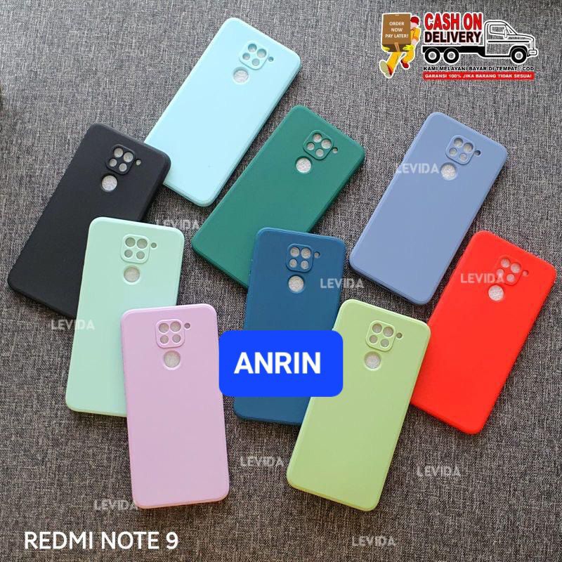 Jual XIAOMI REDMI NOTE 9 CASE MACARON SQUARE CASING SOFTCASE SILIKON ...