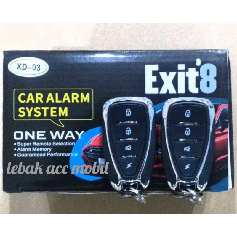 Jual alarem / alarm mobil universal type XD03 | Shopee Indonesia