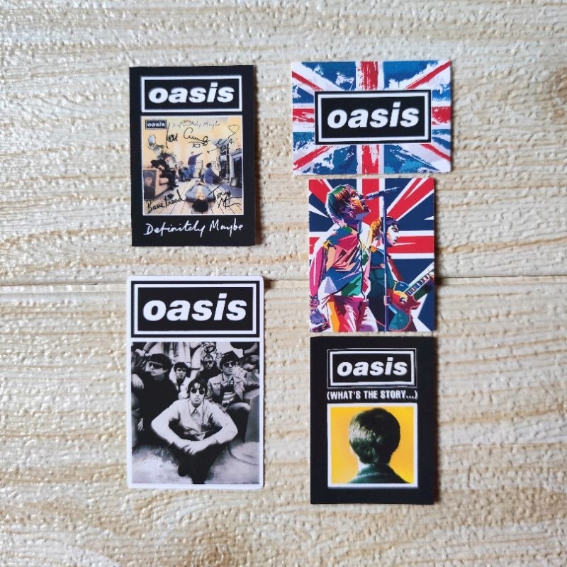 Jual Sticker Pack Oasis Manchester Rock Music | Shopee Indonesia