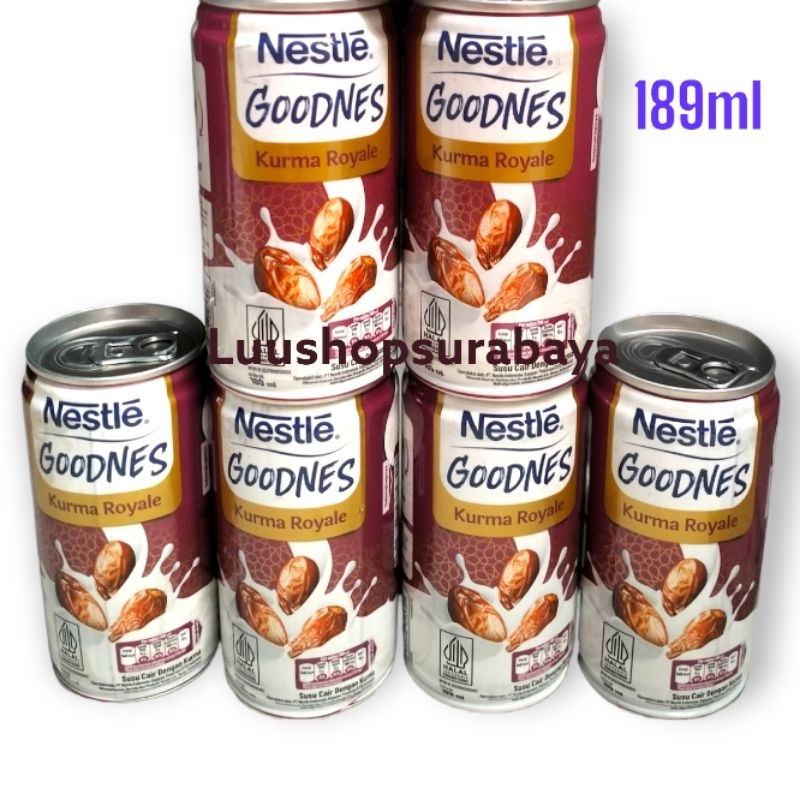 Jual Nestle Goodnes Kurma Royale 189ml | Shopee Indonesia