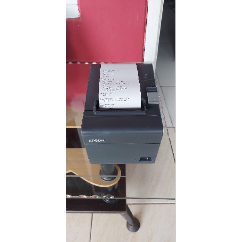 Jual printer termal epson tmt82 usb dan lan second | Shopee Indonesia
