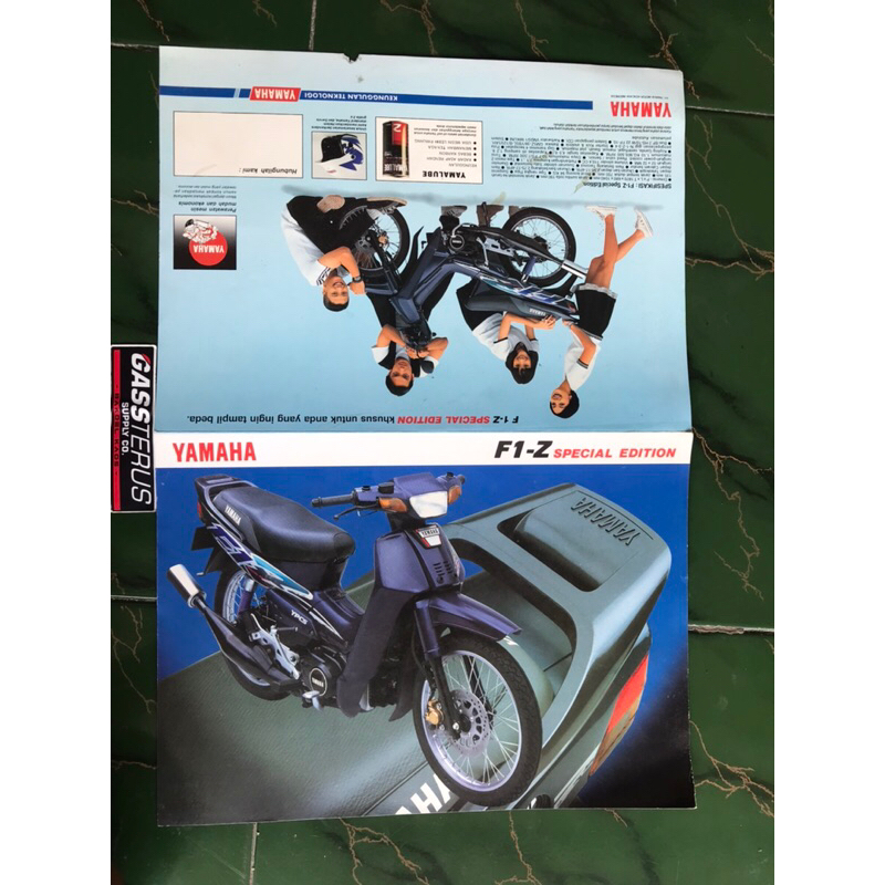 Jual brosur yamaha fizr special edition tahun 1996 | Shopee Indonesia