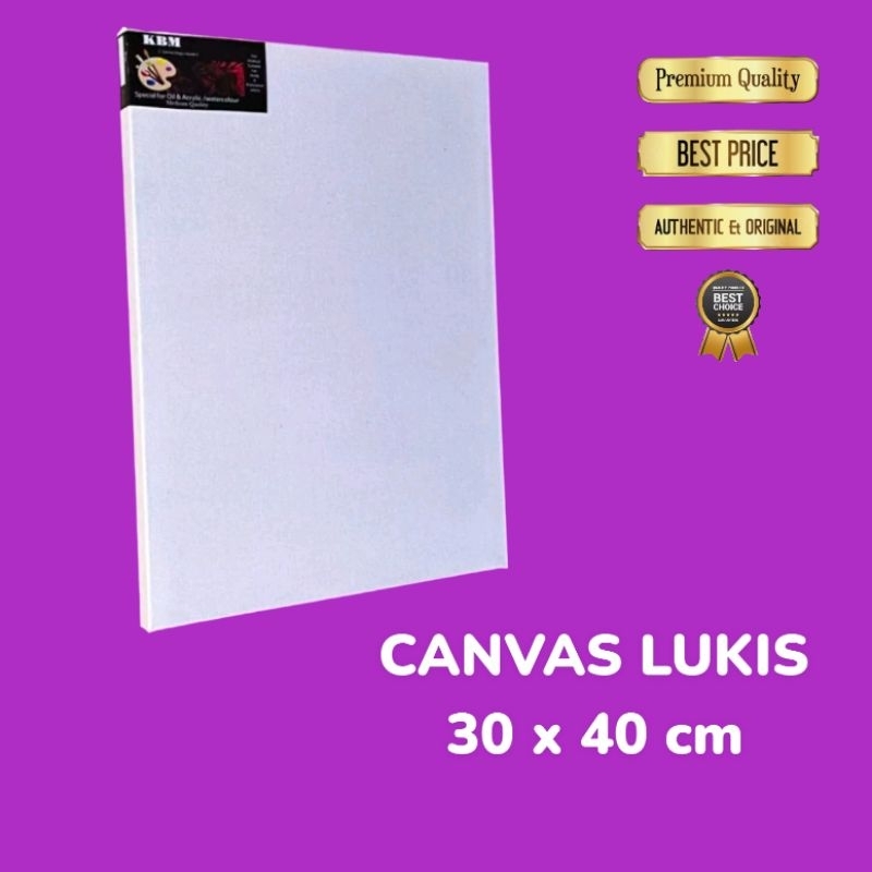 Jual KANVAS LUKIS 30x40 CM/CANVAS LUKIS HALUS/KANVAS STRETCHED | Shopee ...