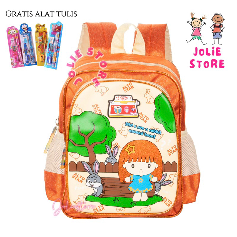 Jual Tas Anak Sekolah Paud/TK Motif Alto Star 41464S | Shopee Indonesia