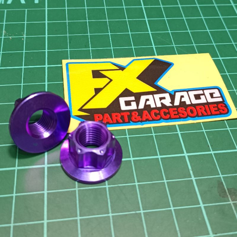 Jual Mur Nut titanium Gr5 M6 M8 M10 | Shopee Indonesia