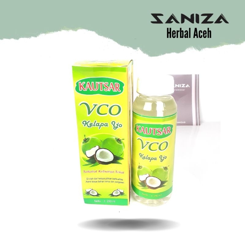 Jual VCO kautsar Virgin Coconut Oil Minyak Kelapa Ijo 250 ml | Shopee ...