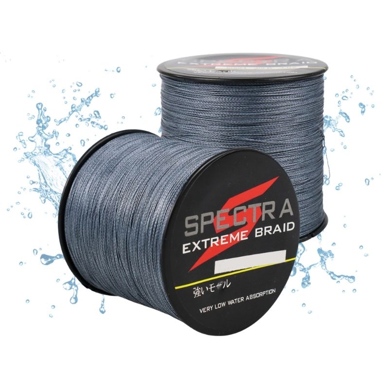 Jual Benang PE Tali Pancing Extreme Braid Line 300 Meter Gray | Shopee ...