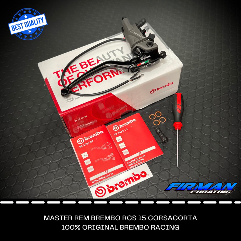 Jual MASTER REM BREMBO KANAN RCS 15 CORSACORTA ORIGINAL ITALY | Shopee ...
