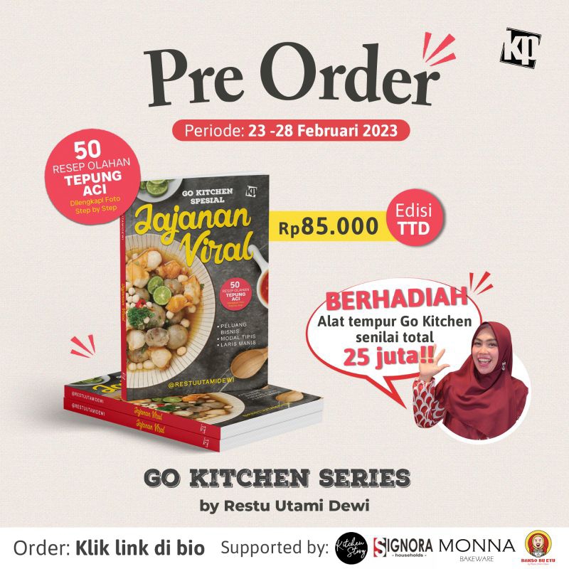 Jual Pre-Order Go Kitchen JAJANAN VIRAL (SERBA ACI) | Shopee Indonesia