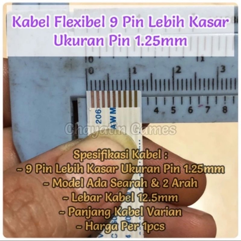 Jual Kabel Flexibel 9 Pin Ukuran Pin 1.25mm | Shopee Indonesia