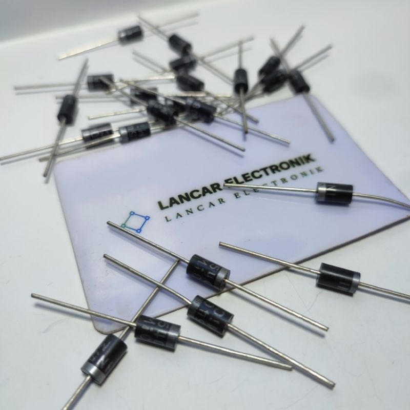 Jual Dioda Penyearah 3 Ampere 3A 1000V IN5408 1N5408 Rectifier Diode DO ...