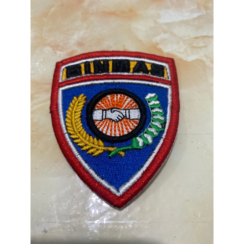 Jual Logo Binmas Bordir Timbul | Shopee Indonesia