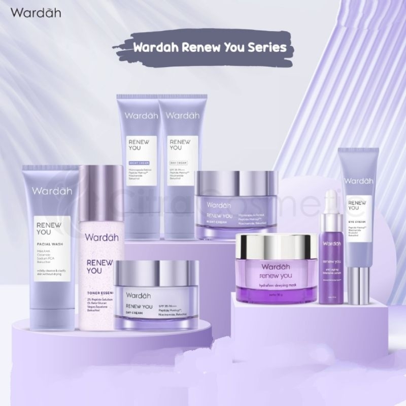 Jual WARDAH RENEW YOU ANTI AGING|RETINOL CREAM RETINOL | Shopee Indonesia