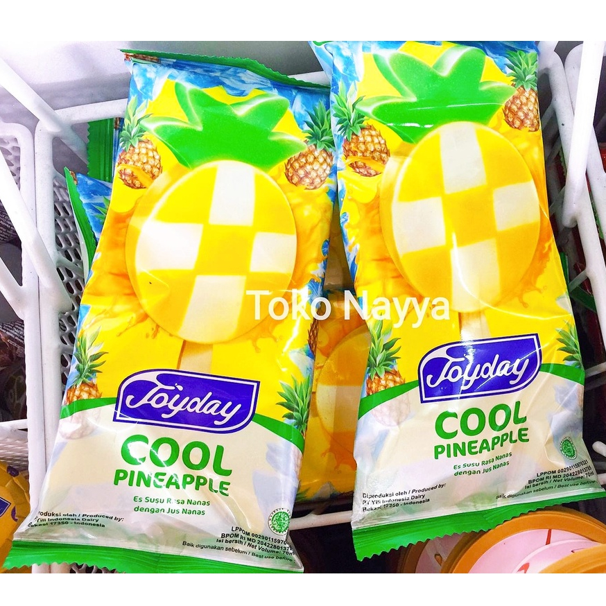 Jual Es Krim Joyday Cool PINEAPPLE - Es Susu Rasa Nanas dengan Jus ...