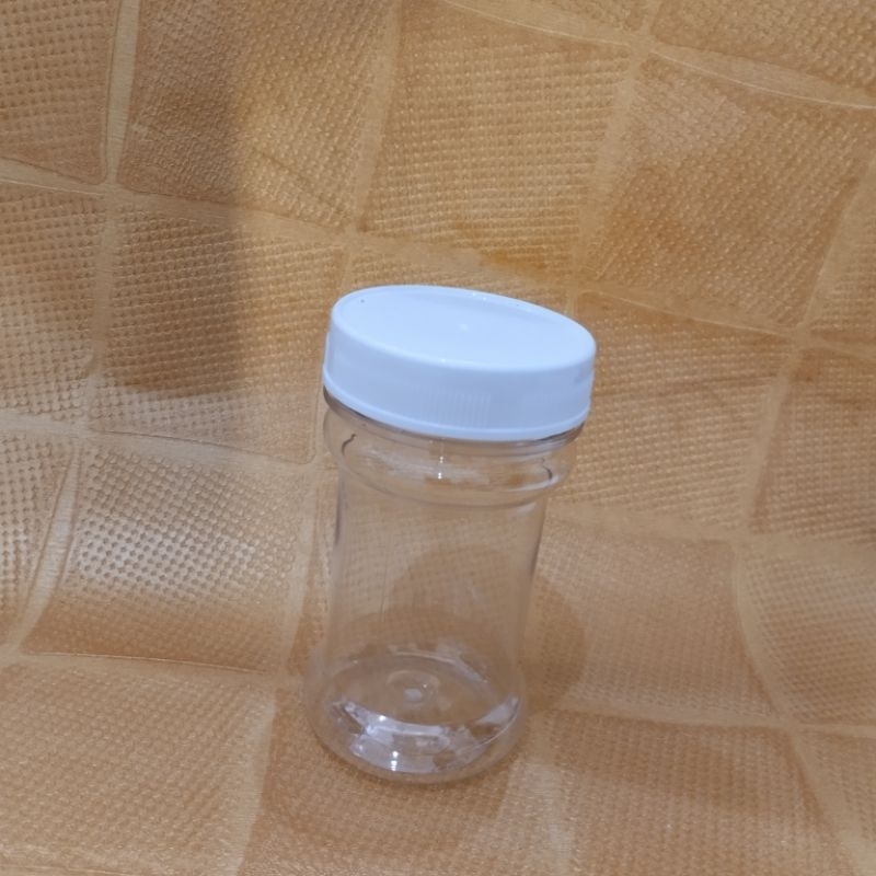Jual Botol Toples Lada 150ml/wadah plastik/wadah sambal/wadah plastik ...