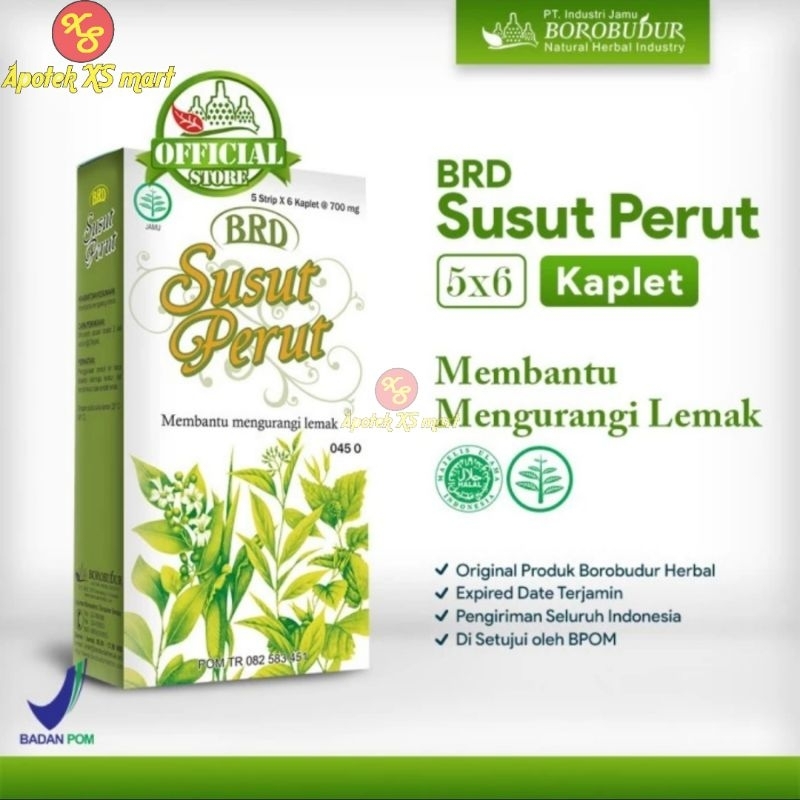 Jual BOROBUDUR SUSUT PERUT 30 KAPLET - MENGURANGI KELEBIHAN LEMAK PADA ...