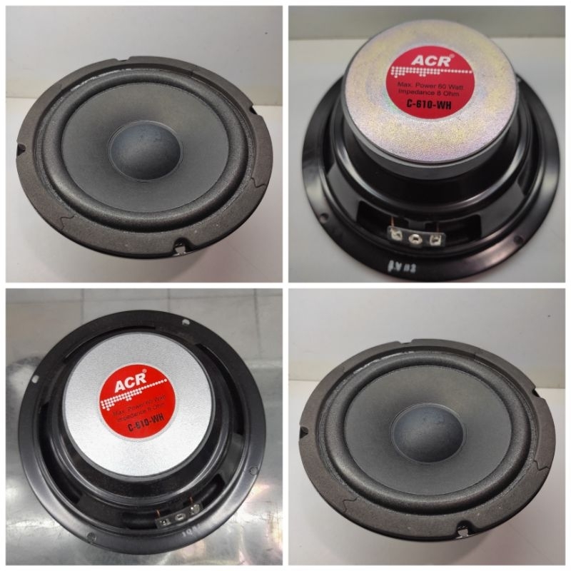 Jual Speaker Woofer ACR 6 Inch C-6HW 8 OHM 60 Watt | Shopee Indonesia