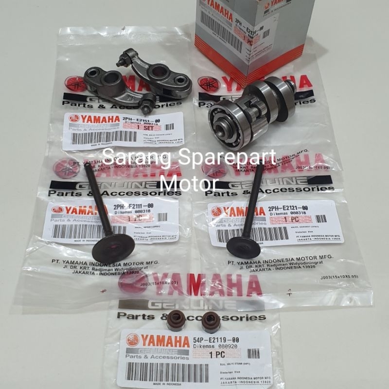 Jual Paket Noken As Camshaft + Platuk Klep + Klep Set + Seal Klep Mio ... Jual Paket Noken As Camshaft + Platuk Klep + Klep Set + Seal Klep Mio ...
