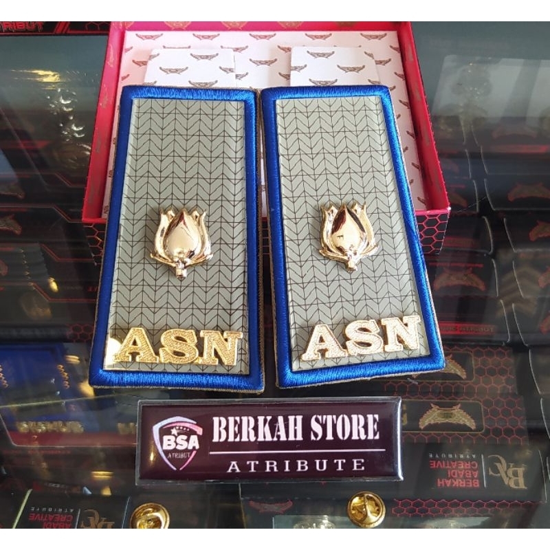 Jual (COD) PANGKAT ASN SULAWESI UTARA GOLONGAN 3D LIST BIRU - EXCLUSIVE ...