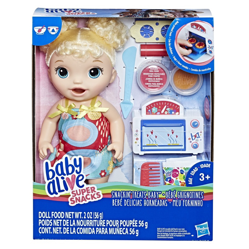 Jual BABY ALIVE SNACKIN TREATS BABY DOLL ORIGINAL BABY ALIVE SUPER SNACKS FOOD | Shopee Indonesia